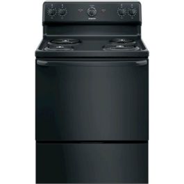 Rent to own Hotpoint - 5.0 Cu.-ft Freestanding Electric Range - Black ...