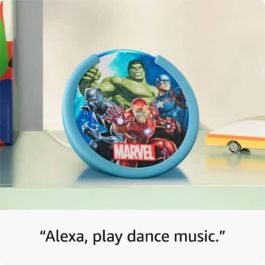 Amazon - Echo Pop Kids Smart Speaker with Alexa - Marvel's Avengers